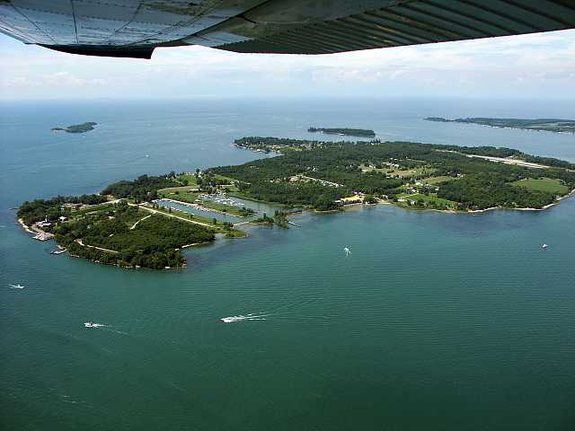 Middle Bass Island, Ohio Aerial Photos
