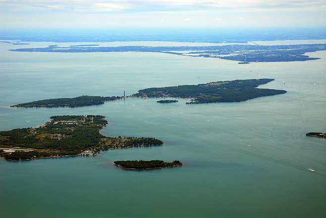 Middle Bass Island, Ohio Aerial Photos